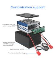 China Electric Forklift Lithium Ion Battery 40Ah 50Ah 60Ah 100Ah 120Ah Customized for sale