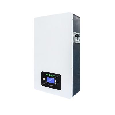 China 10KWh Tesla Powerwall LiFePO4 Lithium Battery Wall Mount For Home Energy Storage System for sale