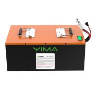 China CE UN38.3 Certified Smart BMS Electric Golf Cart Lithium Battery 60Ah 70Ah 90Ah 110Ah 60V for sale