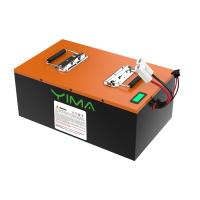 China CE UN38.3 Certified Smart BMS Electric Golf Cart Lithium Battery 60Ah 70Ah 90Ah 110Ah 60V for sale