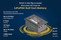 China Powerful 60V Electric Golf Cart Lithium Battery 105Ah 160Ah 5KW 10KW for sale