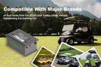 China Powerful 60V Electric Golf Cart Lithium Battery 105Ah 160Ah 5KW 10KW for sale