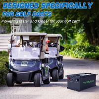 China 12S1P 16S1P Lifepo4 Electric Golf Cart Lithium Battery 5 Years Warranty for sale
