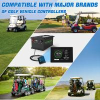 China 12S1P 16S1P Lifepo4 Electric Golf Cart Lithium Battery 5 Years Warranty for sale