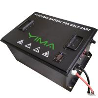 China 51.2V 50ah 100Ah Club Car Lithium Battery Lithium Golf Buggy Batteries for sale