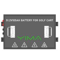 China 51.2V 50ah 100Ah Club Car Lithium Battery Lithium Golf Buggy Batteries for sale