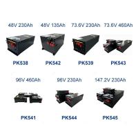 China Prismatic LiFePO4 48V 100Ah 135Ah Electric Golf Cart Lithium Battery IP67 for sale