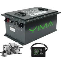 China OEM Electric Golf Cart Lithium Battery 72V 100Ah 48V 105Ah With Charger for sale
