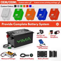 China 36ah 80ah 48 Volt Lithium Golf Cart Batteries Long Service Life for sale