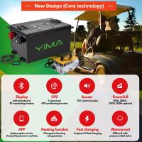 China 36ah 80ah 48 Volt Lithium Golf Cart Batteries Long Service Life for sale