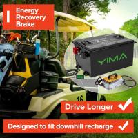 China 36ah 80ah 48 Volt Lithium Golf Cart Batteries Long Service Life for sale