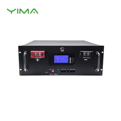 China YIMA 100KG 48V 100AH Lifepo4 Household Energy Storage Battery 16S Combination Method for sale