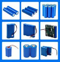 China Li Ion Battery Pack 3.7v 7.4v for sale