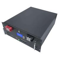 China 48V Lithium‑ion LiFePO4 Battery 200Ah for Energy Storage, Solar Lithium‑ion Battery with CAN Communication Port for Hybrid Grid for sale