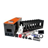 China 12V 24V 314Ah 280Ah DIY LiFePO4 Metal Battery Box Kit for RV Modification and Outdoor Camping for sale