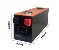 China 12V 24V 314Ah 280Ah DIY LiFePO4 Metal Battery Box Kit for RV Modification and Outdoor Camping for sale