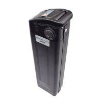 China YIMA 48V 12Ah 15Ah Silver Fish Lithium Ebike Battery with Key Lock for sale