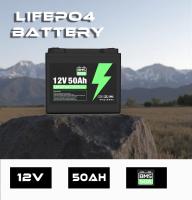 China YIMA 12V 50Ah Deep Cycle LiFePO4 Battery with 50A BMS Benchmarked against EVE for sale