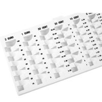 China Euro Coin Tray Coin tray organizer for Euro With Logo Tilted to customer for sale