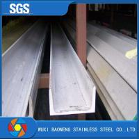 China SS304 Stainless Steel Channel Bar 100x50x6mm 6m L Channel for sale