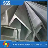 China SS304 Stainless Steel Channel Bar 100x50x6mm 6m L Channel for sale