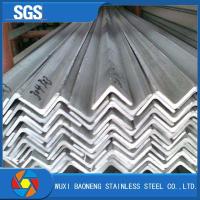 China Slotted Stainless Steel Angle Bar 50x50x5 SS400 Unequal Stainless Bar for sale