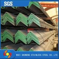 China 317L Stainless Steel Angle Bar Galvanized Steel Perforated Slotted Angle Bar For Garage Door for sale