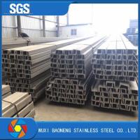 China BS Standard 316 U C Stainless Steel C Channel Trim 100x6x50mmx6m for sale