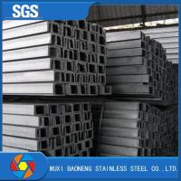 China 70mm Stainless Steel Channel Bar 316l A53 C Section For Structural Parts for sale
