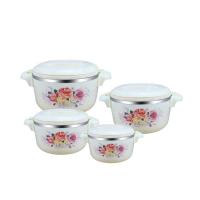 China Different size bento lunch box stainless steel for food without handle for sale