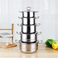 China 12pcs kitchenware glass lid non stick cookware set with steamer for sale
