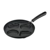 China Hot Sale Medical Stone Kitchen Egg Cooking Fry Pan Round Shape Frying Pan Non Stick Egg Cooker Pan for sale