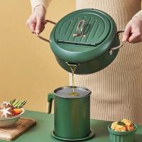 China Household Controllable Deep Frying Pots Temperature Fine Iron Small Fryer for sale