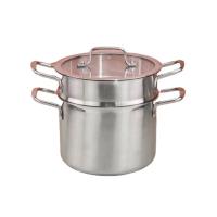 China Multifunction Spaghetti Kitchen Soup Pots Stainless Steel  With Strainer Insert for sale