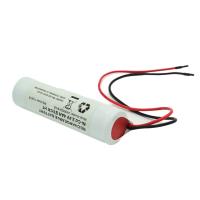 China Ni Cd D4000mah 2.4 Volt Exit Light Batteries Stick Type With White PVC for sale