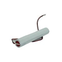 China 2500mAh Emergency Light Ni Cd Battery Pack 3.6V White PVC Color for sale