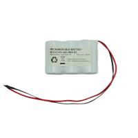 China OEM Exit Sign Light Battery Pack NiCD D4000mAh 3.6V Side By Side for sale