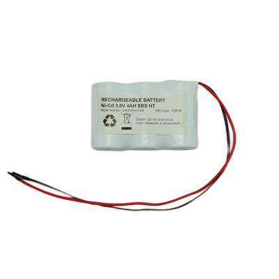 China OEM Exit Sign Light Battery Pack NiCD D4000mAh 3.6V Side By Side for sale