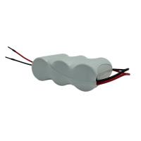 China OEM Exit Sign Light Battery Pack NiCD D4000mAh 3.6V Side By Side for sale