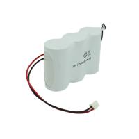 China Side By Side Emergency Exit Light Batteries Pack 3.6 V C2500mAh NiCd 64g for sale
