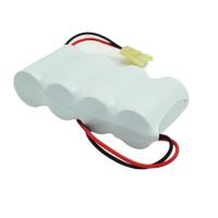 China 55 Degree D4000mAh Nicd Battery Pack 4.8V For Emergency Lighting for sale