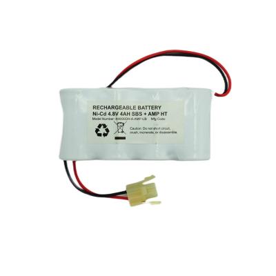 China Rechargeable Emergency Light Ni Cd Battery 4.8V Expected Life 5 Years D4000mAh for sale