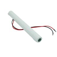 China 6.0 Volt Ni Cd Emergency Exit Light Batteries Stick Type White PVC Color for sale
