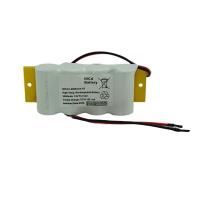 China C Size Emergency Light Ni Cd Battery 2500mAh 4.8V Side By Side for sale