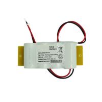 China C Size Emergency Light Ni Cd Battery 2500mAh 4.8V Side By Side for sale