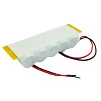 China 2500mah Emergency Exit Light Batteries Rechargeable 6.0V 0.1C Charge for sale