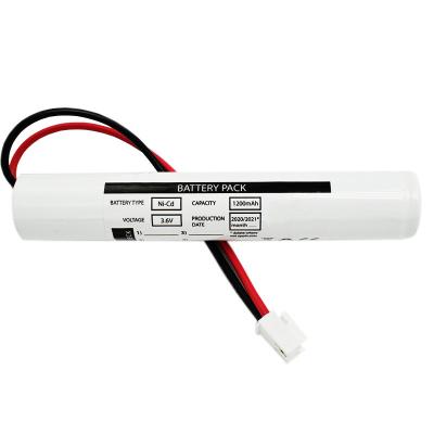 China NiCd Sc1200mah 3.6 Volt Battery Stick Type For Emergency Lighting for sale