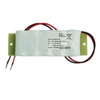 China 6.0V Emergency Light Ni Cd Battery 1800mAh 500 Times Cycles for sale