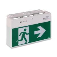 China 60Hz Lithium Ion Battery Emergency Light LED Quick Fit Exit Box White 4W 60lm EGS4QLiA for sale