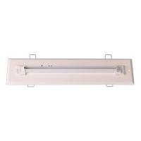 China 1.5Ah Recessed Blade Emergency Light Trad Exit Light White 4W EGS4R for sale